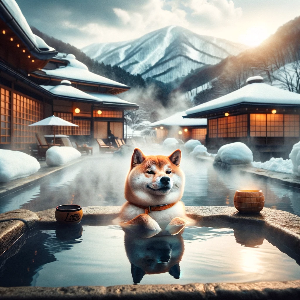 A Tranquil Dip into Spring: Luxuriating in a Snow-Kissed Onsen | The ...