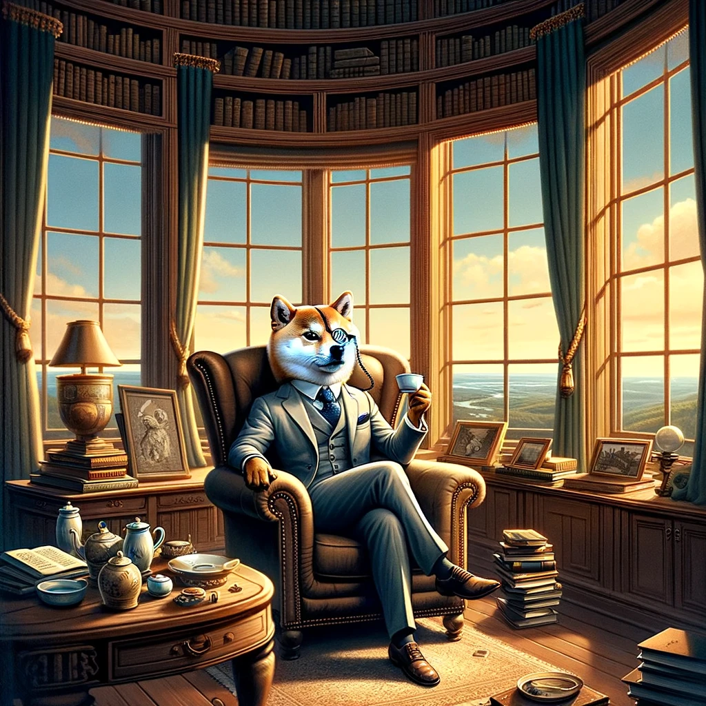 The Wisdom of a Rich Shiba Inu: Focusing on Personal Growth Over ...