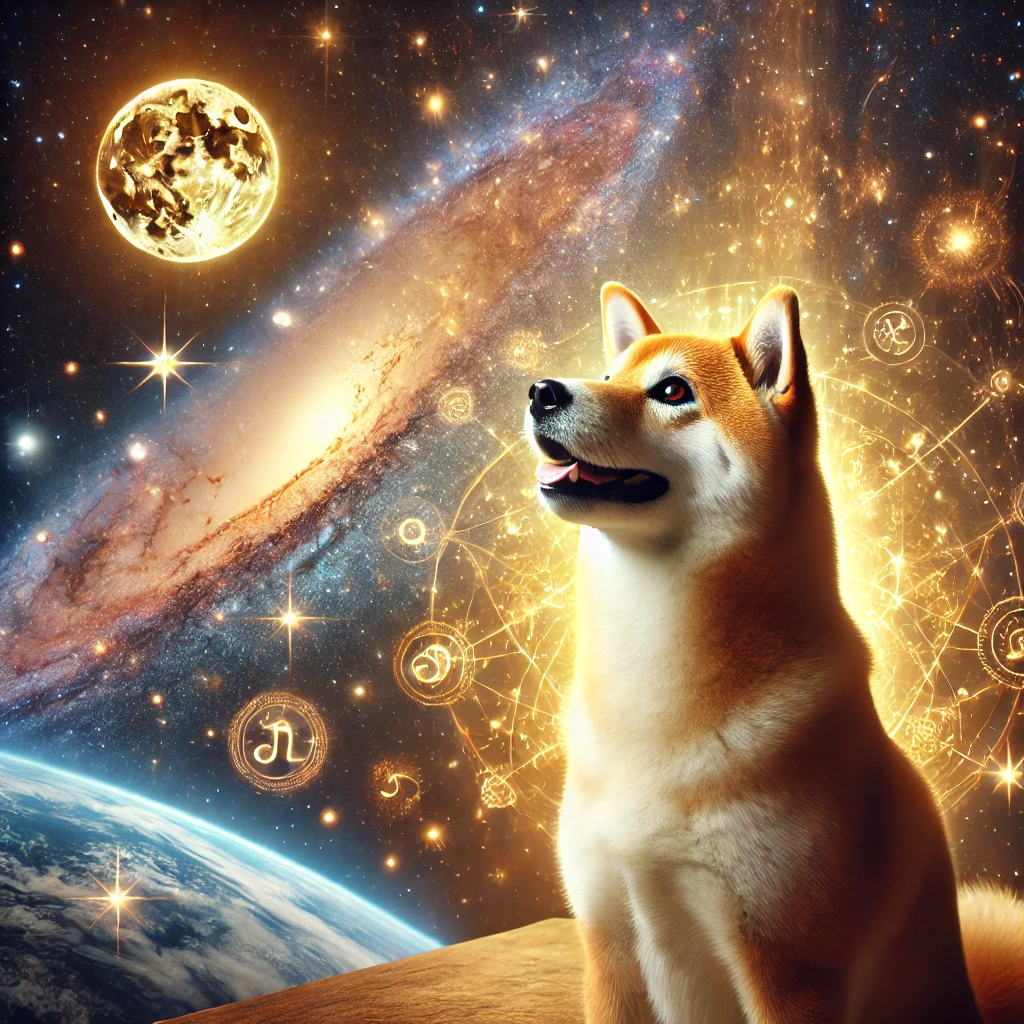 Sign of the Cosmos by Shiba | The Rich Shiba Inu