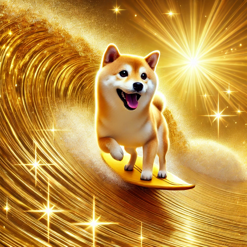 Ride the Waves of Change by Shiba | The Rich Shiba Inu
