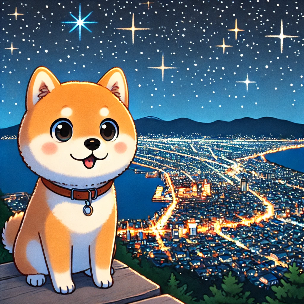 Hakodate’s Peak by Shiba | The Rich Shiba Inu