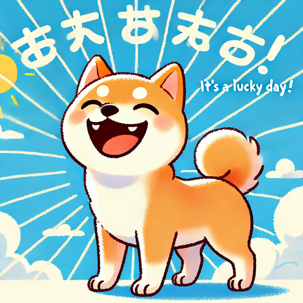 Shiba Lucky Day | The Rich Shiba Inu