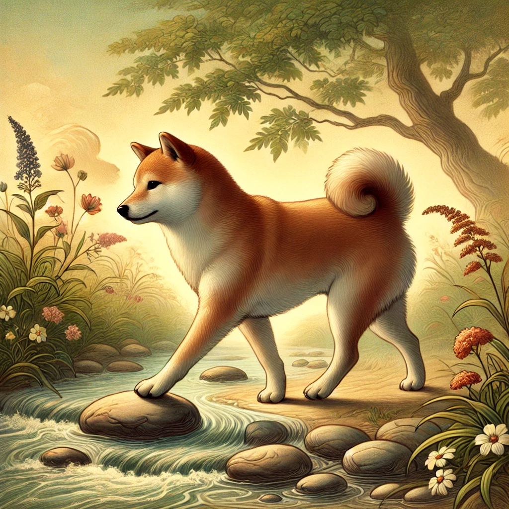 Shiba’s Wisdom of Flow | The Rich Shiba Inu